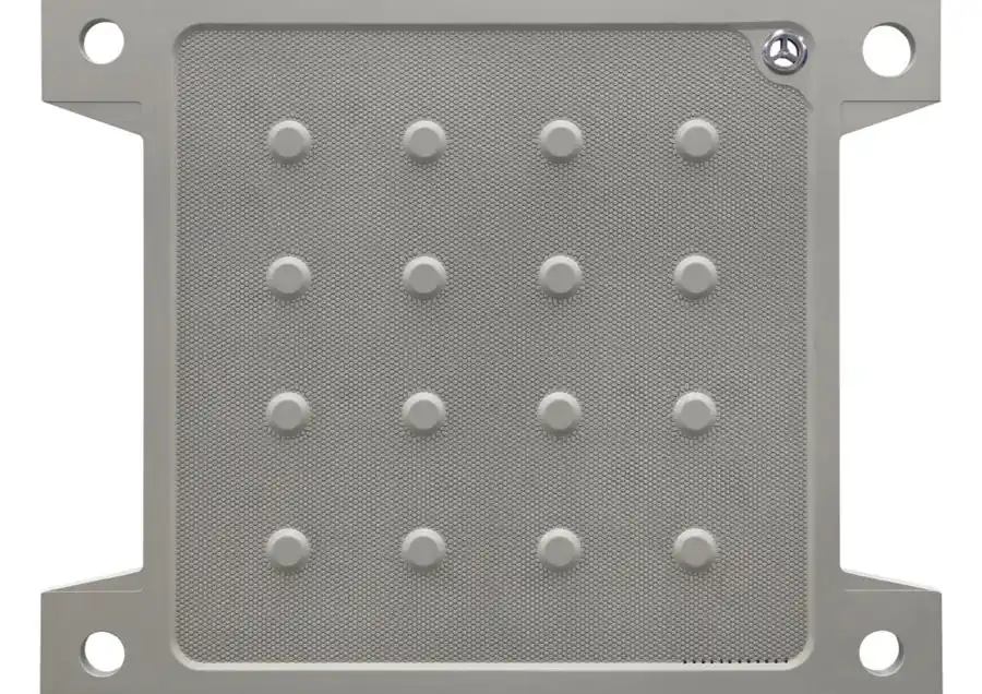 Single Chamber Feed Air Flow Water Washing Filter Plate High ...