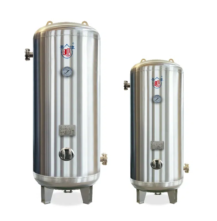 What is the purpose of a filter gas tank?